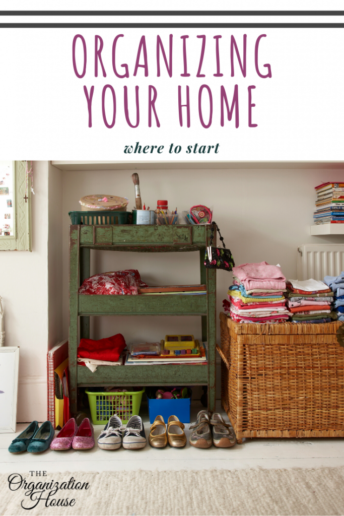 Organizing Your Home: Where to Start - TheOrganizationHouse.com