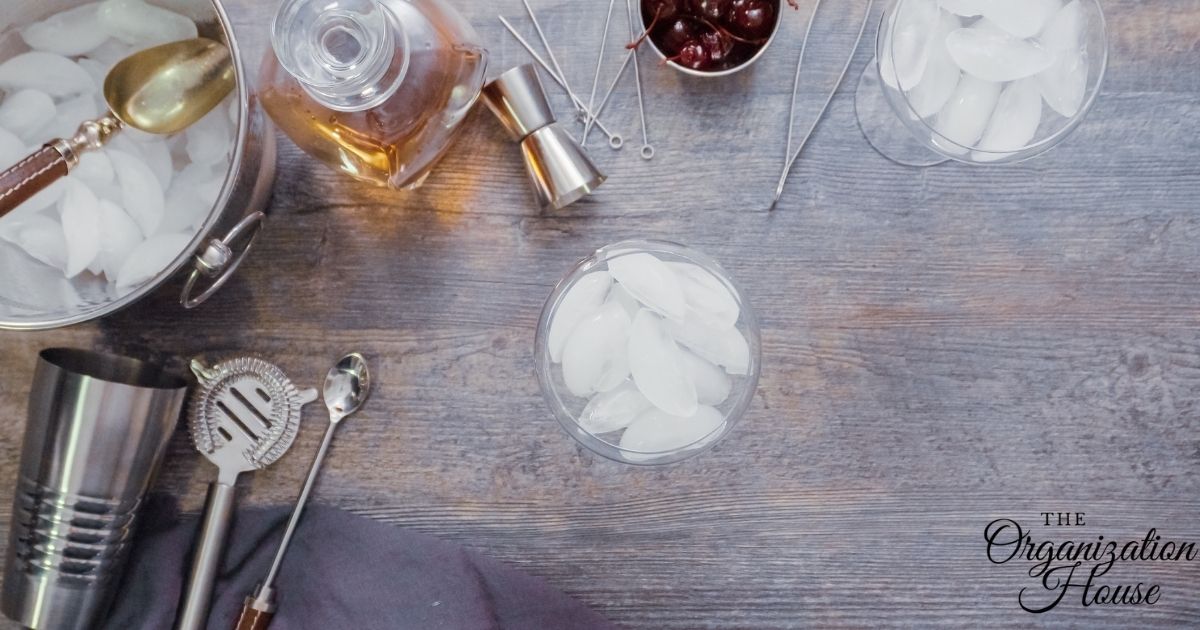 The Best Way to Organize a Home Bar - The Organization House