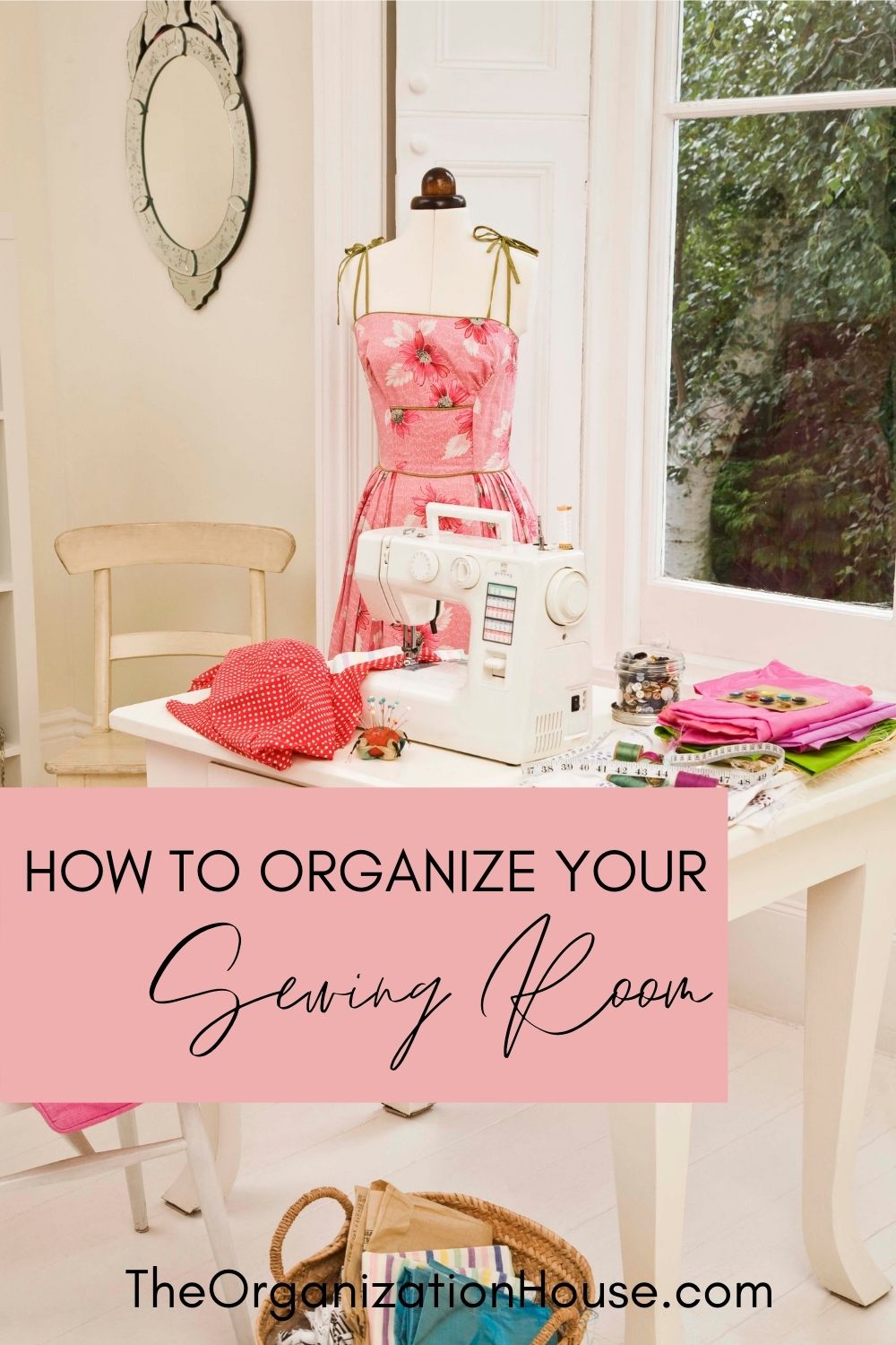 How to Organize a Sewing Room - The Organization House