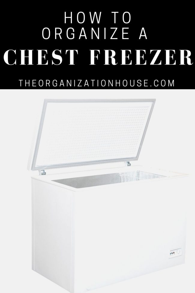 How to Organize a Chest Freezer - The Organization House