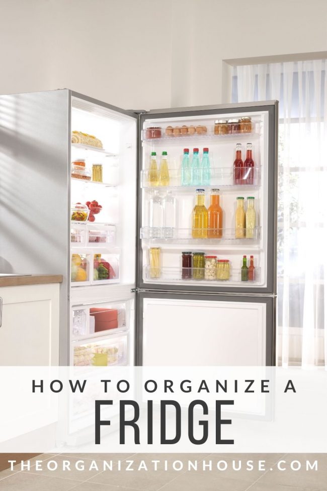 How to Organize a Fridge - The Organization House