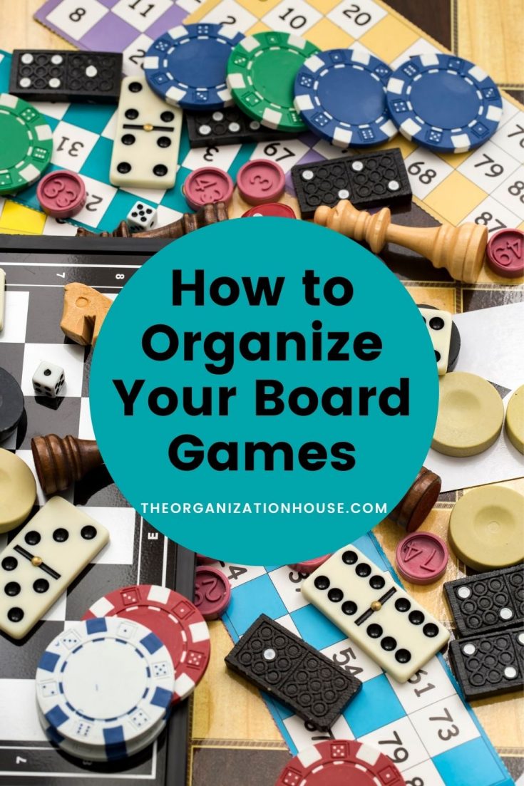 How to Organize Your Board Games - The Organization House