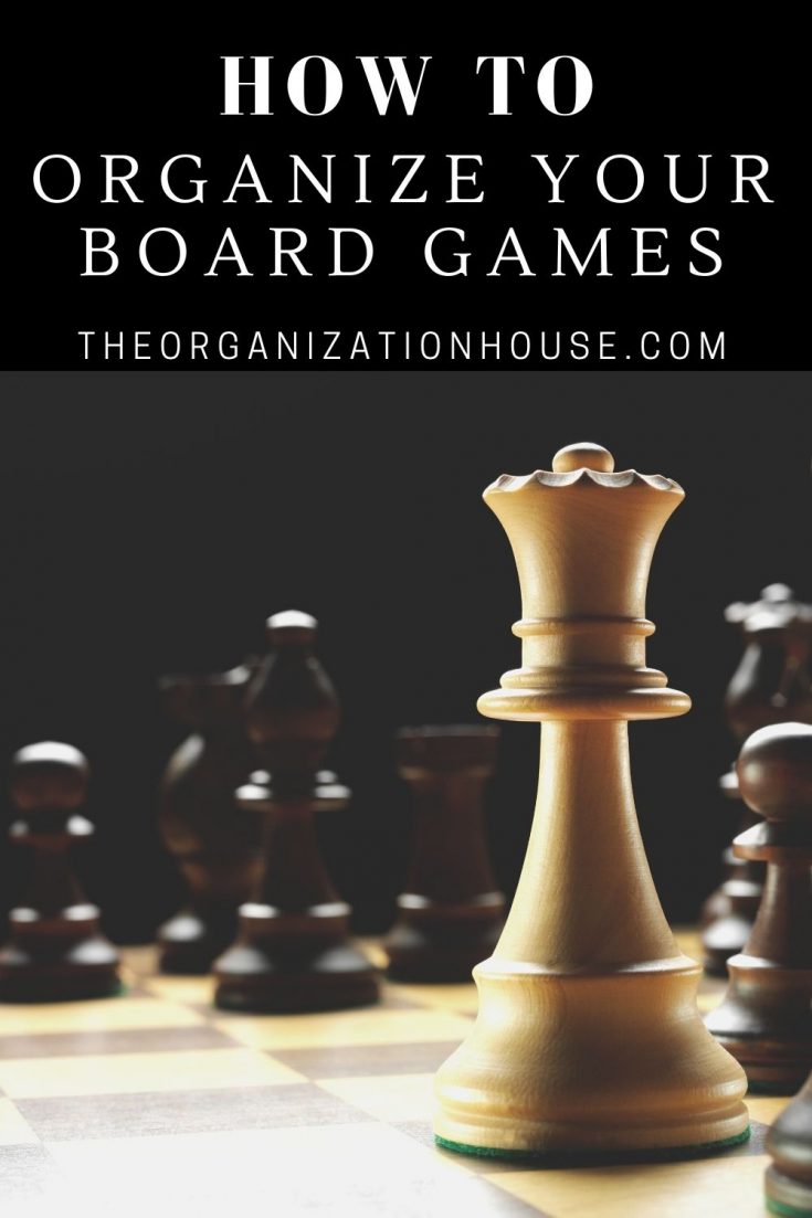 How to Organize Your Board Games - The Organization House