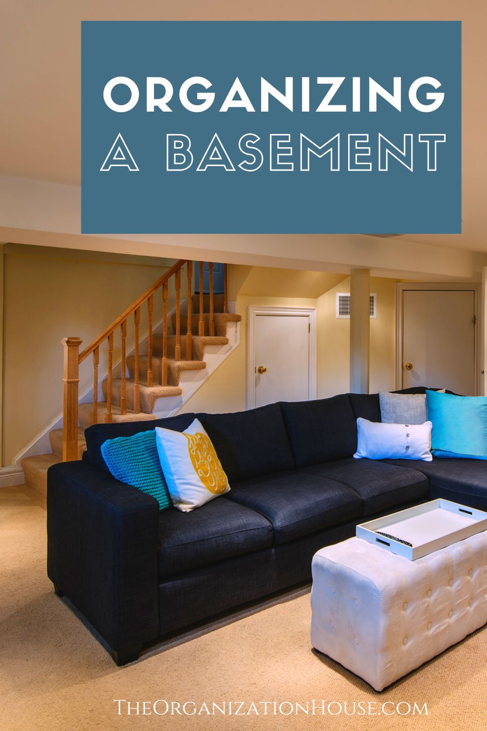 Organizing a Basement - The Organization House
