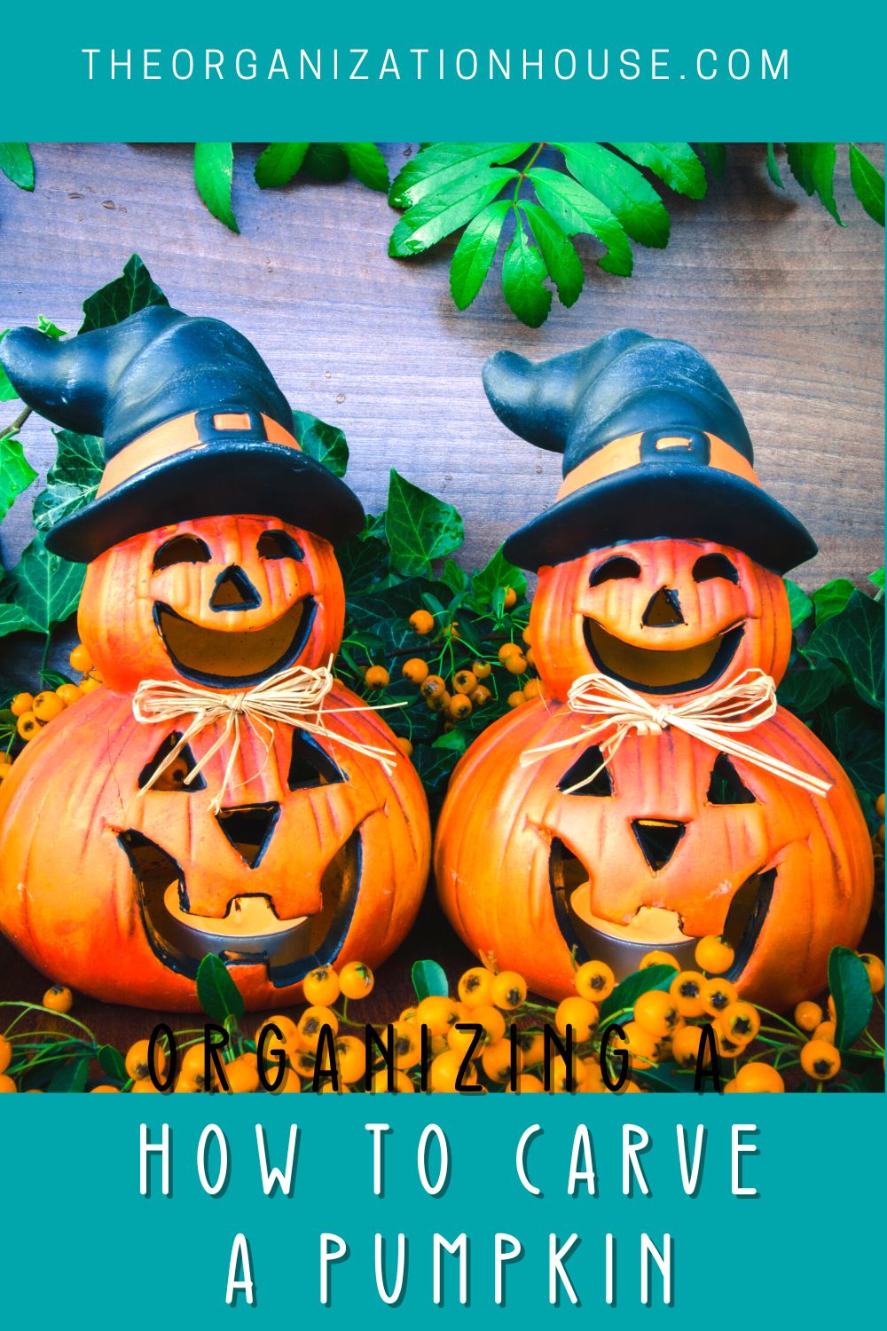 How To Carve A Pumpkin - The Organization House