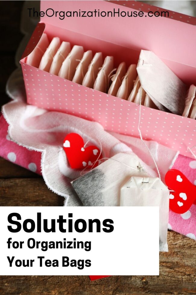 Solutions for Organizing Your Tea Bags - The Organization House