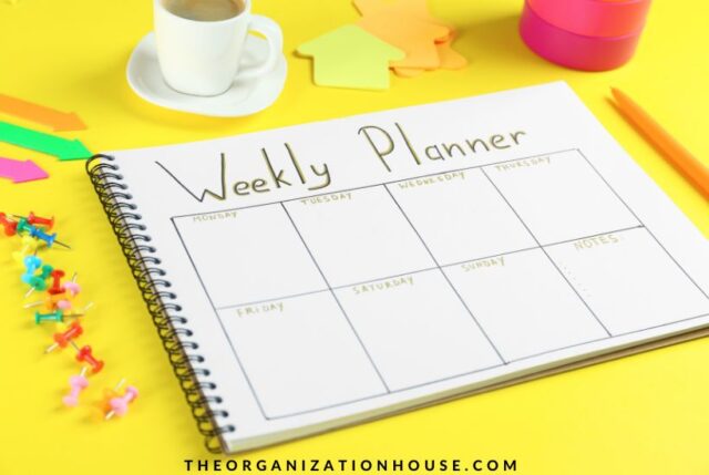 Tips for Organizing Your Week - The Organization House